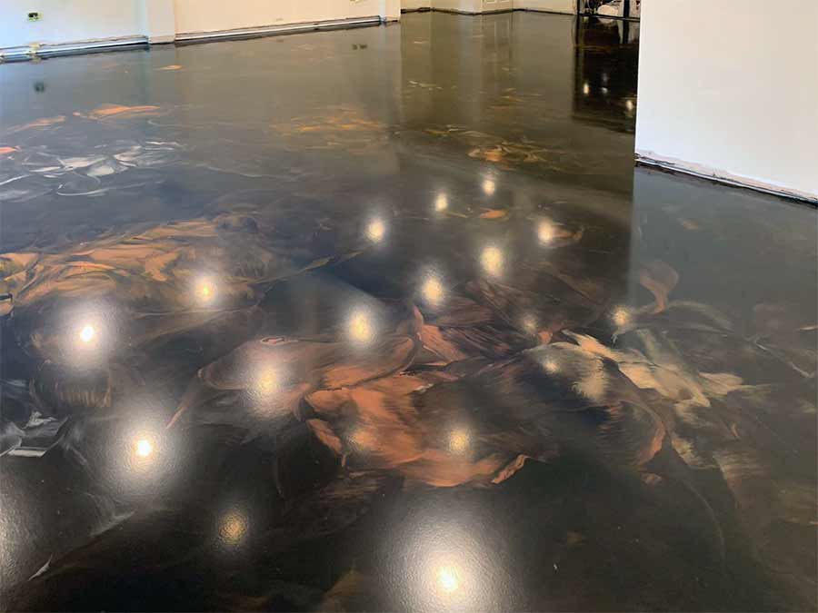 Metallic Epoxy Flooring Wrexham | Supa Resin